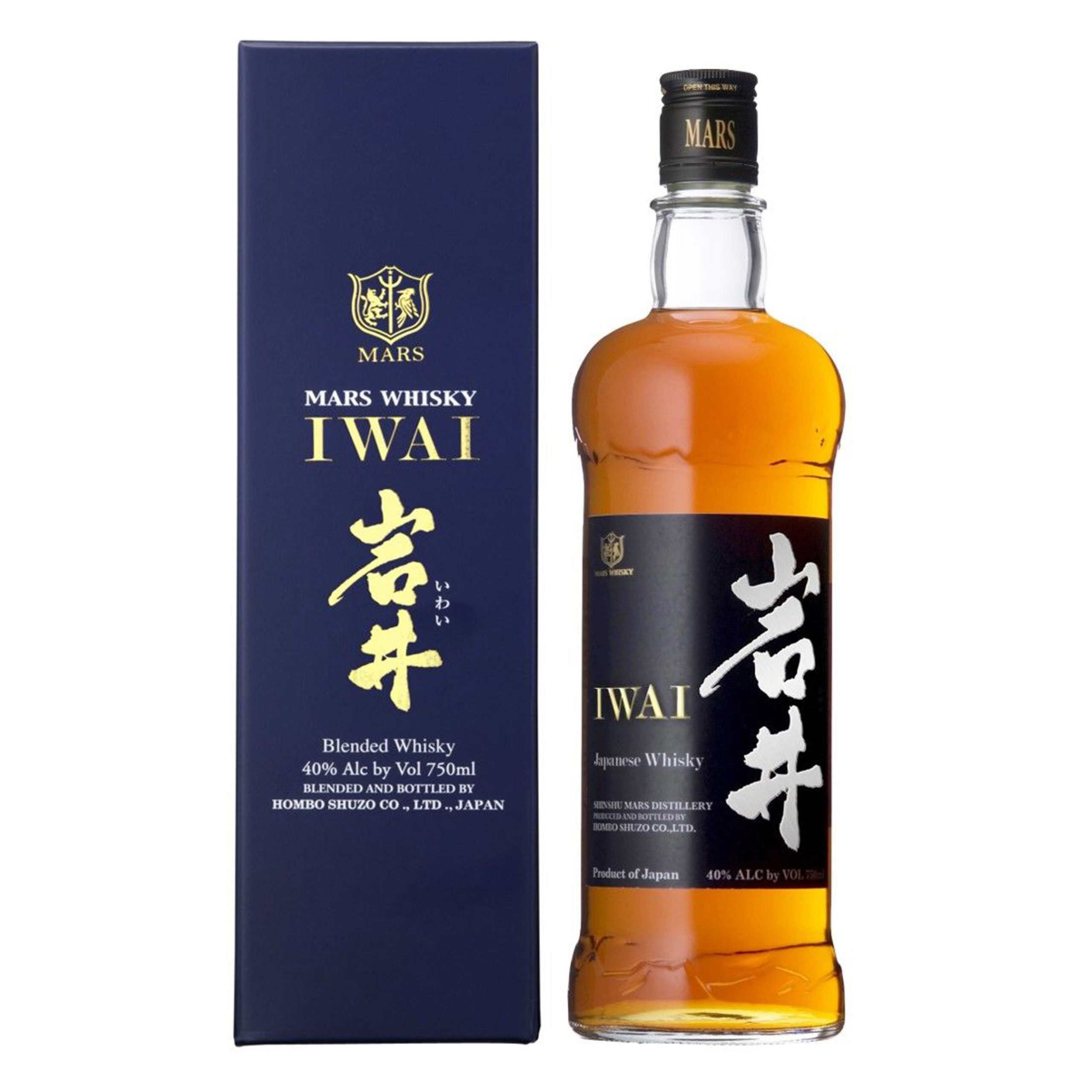 岩井 Mars Iwai Blended Japanese Whisky - WHISKIMEN