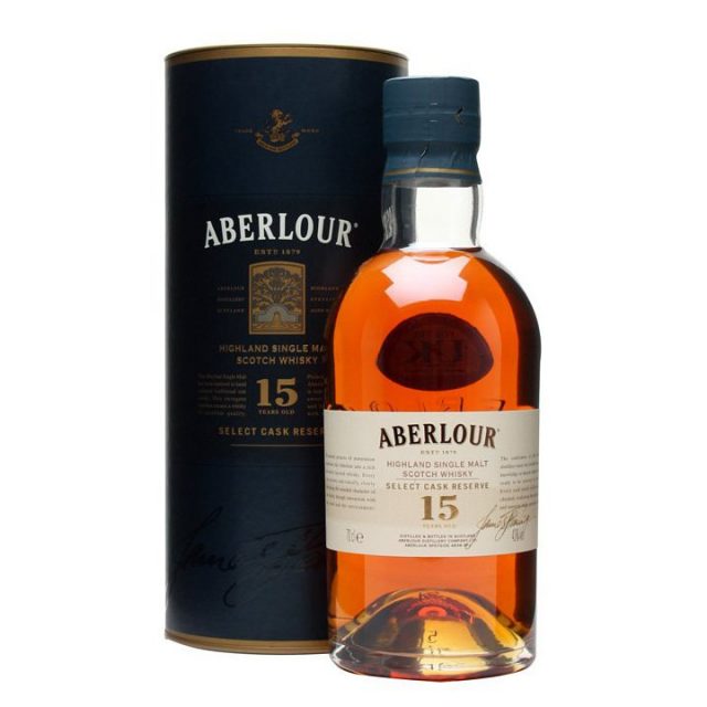 Aberlour 15 Year Old Single Malt Scotch Whisky (Select Cask Reserve ...