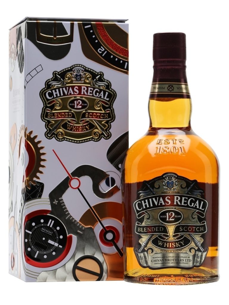 Chivas Regal 12 Year Old Made For Gentlement Blended Scotch Whisky - WHISKIMEN