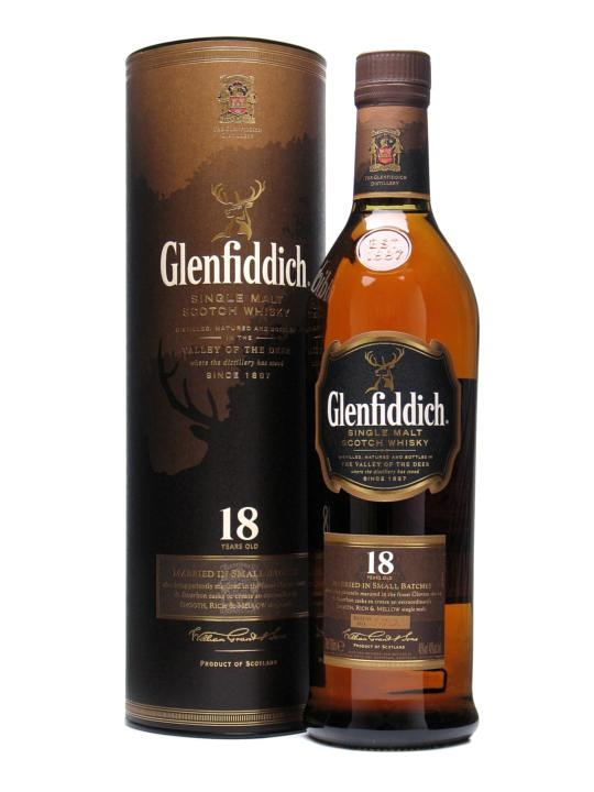Glenfiddich 18 Year Old Single Malt Scotch Whisky - WHISKIMEN Glenfiddich 18 Year Old Single Malt Scotch Whisky - WHISKIMEN