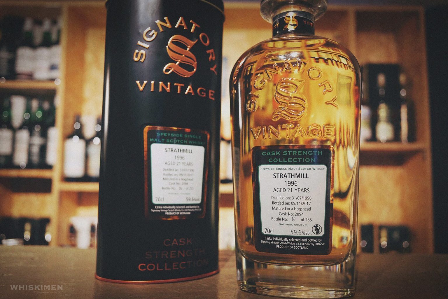 Signatory Vintage Cask Strength Collection Strathmill 1996 21 Year Old ...