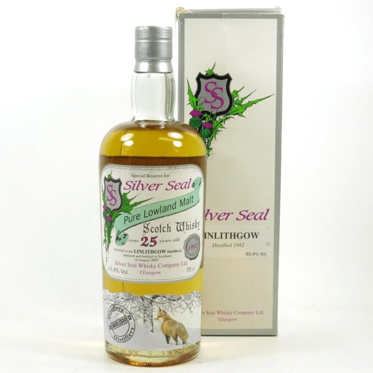 Silver Seal Linlithgow 1982 25 Year Old Single Malt Scotch Whisky (Old ...